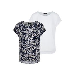DENIMFY T-Shirt DFJule 2er Pack in Mehrfarbig | Gr.: XXL