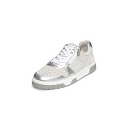 vitaform Nubukleder Sneaker in wei&szlig;/silber | Gr.: 36