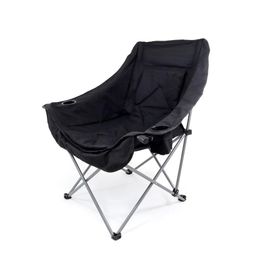 BasicNature Travelchair Relax Pro single schwarz