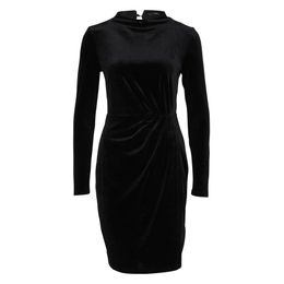 Zero Samtkleid mit Stehkragen in Black Beauty | Gr.: 40