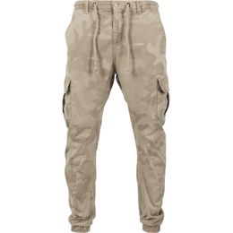 Urban Classics Cargo Trousers in sand camo | Gr.: 32