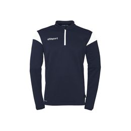 Uhlsport 1/4 ZIP TOP Squad 27 in marine/wei&szlig; | Gr.: 140