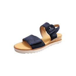 Gabor Comfort Keilsandaletten in Blau | Gr.: 37