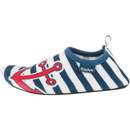 Playshoes Beach & Pool Shoes boy size 28.5 Blue / Red / White