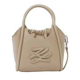 K by KARL LAGERFELD Karl Lagerfeld Shopper - MINI K/AUTOGRAPH Handtasche - Gr. unisize - in Beige - f&uuml;r Damen