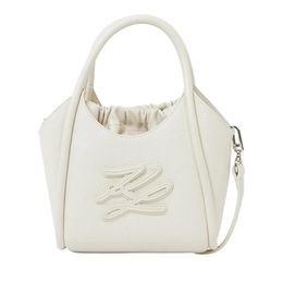 K by KARL LAGERFELD Karl Lagerfeld Shopper - MINI K/AUTOGRAPH Handtasche - Gr. unisize - in Wei&szlig; - f&uuml;r Damen