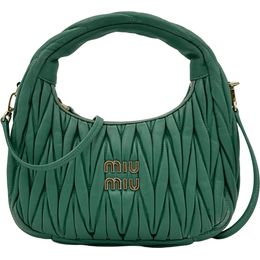 Miu Miu Crossbody Bags - Miu Miu Small Wander - Green - Gr. unisize - in Gr&uuml;n - f&uuml;r Damen