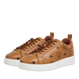 MCM Low-Top Sneaker - Neo Terrain Derby Low-Top - Gr. 37 (EU) - in Cognacbraun - f&uuml;r Damen