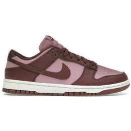 Nike Low-Top Sneaker - Nike Dunk Low Next Nature Dark Pony Elemental Pink - Gr. 35,5 (EU) - in Wei&szlig; - f&uuml;r Damen