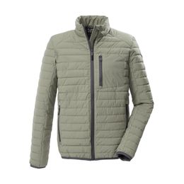 G.I.G.A. by Killtec Steppjacke "GS 87 MN QLTD JCKT", Herren, Gr. L, dunkelgr&uuml;n, Obermaterial: 100% Polyester;Futter: 100% Polyester;F&uuml;llung: 100% Polyester, G.I.G.A. DX BY KILLTEC, Jacken Steppjacke, Winddichte, wasserabweisende Steppjacke mit Teflon EcoElite&trade;