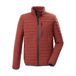 G.I.G.A. by Killtec Steppjacke "GS 87 MN QLTD JCKT", Herren, Gr. L, rot, Obermaterial: 100% Polyester;Futter: 100% Polyester;F&uuml;llung: 100% Polyester, G.I.G.A. DX BY KILLTEC, Jacken Steppjacke, Winddichte, wasserabweisende Steppjacke mit Teflon EcoElite&trade;