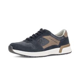 Sneaker Gabor "Sneaker low", Herren, Gr. 40,5, blau, Schuhe Sneaker