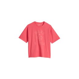 Marc O'Polo T-Shirt MARC O'POLO "aus reiner Bio-Baumwolle", Jungen, Gr. 140, rot, Obermaterial: 100% Baumwolle, unifarben, relaxed fit, Rundhals, Shirts T-Shirt
