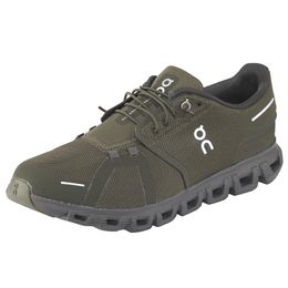 Sneaker On RUNNING "CLOUD 6", Herren, Gr. 42,5, gr&uuml;n, Synthetik, Schuhe Sneaker