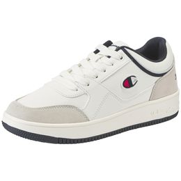 Sneaker Champion "RD18 LOW S", Herren, Gr. 43, wht, nny, natl, Synthetik, Schuhe Sneaker