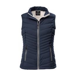 G.I.G.A. by Killtec Steppweste "GS 109 WMN QLTD VST", Damen, Gr. 48, navy, Obermaterial: 100% Polyester;Futter: 100% Polyester;F&uuml;llung: 100% Polyester, G.I.G.A. DX BY KILLTEC, Westen Steppweste, Atmungsaktive, winddichte Damenweste mit 10.000 mm Wassers&auml;ule