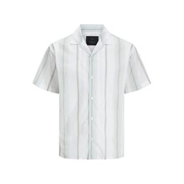 Jack & Jones Plus Jack & Jones Plus Button Up Shirt 'JPRBLAPALERMO' male White size 4XL