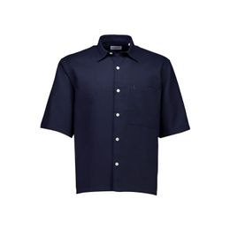 Flanellhemd LINDBERGH "Freizeithemd Regular Fit", Herren, Gr. L, Normalgr&ouml;&szlig;en, navy, Hemden