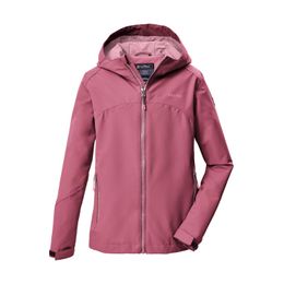 Funktionsjacke Killtec "KOS 157 GRLS JCKT", Kinder, Gr. 128, ros&eacute;, Obermaterial: 100% Polyester;Futter: 100% Polyester, Jacken Funktionsjacke, Wind- und wasserdichte M&auml;dchenjacke, 10.000 mm Wassers&auml;ule