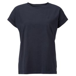 armedangels Damen-Baumwollshirt L Dunkelblau