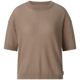 armedangels Damen-Strickshirt L Hellbraun