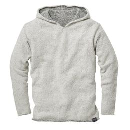 Seldom Herren-Kapuzenpullover S Wei&szlig;-Marine