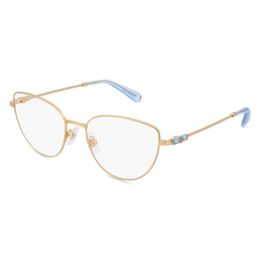 Swarovski SK1007 Brille Damen | Fassung: Vollrand, Cat Eye, Gold