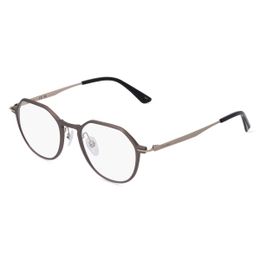 Calvin Klein CK22100 Brille Herren | Fassung: Vollrand, Panto, Grau Matt
