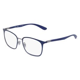 Ray-Ban RX6486 Brille Unisex | Fassung: Vollrand, Quadratisch, Blau Gun
