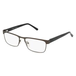Fielmann MC 573 FLEX CL Brille Herren | Fassung: Vollrand, Quadratisch, Gun Matt