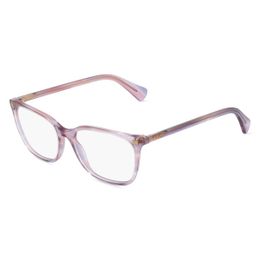 Ralph Lauren Ralph RA7142 Brille Damen | Fassung: Vollrand, Quadratisch, Rose Gestreift