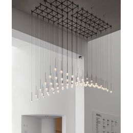 Vibia Algorithm 0875 Pendelleuchte Graphit 2700K Casambi