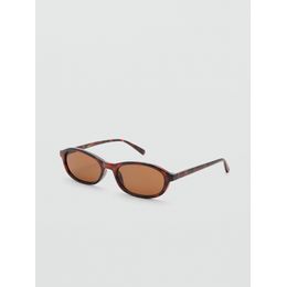 Mango Sonnenbrille Herren Gr&ouml;&szlig;e One Size braun