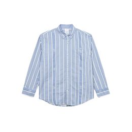 GAP Button Up Shirt 'SP26 FRCH LS LOGO SHIRT' boy Blue size XS