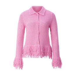 Rich & Royal Rich & Royal Knit Cardigan female Pink size XL