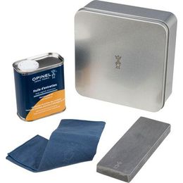 Opinel Pflegeset f&uuml;r Messer und Opinel-Klingen - Naturstein