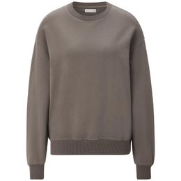 Merz b. Schwanen Damen-Sweatshirt L Taupe