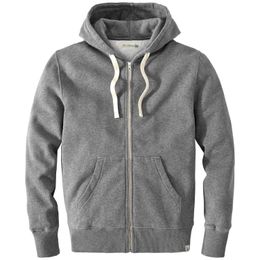 Merz b. Schwanen Herren-Hoodiejacke L Graumelange