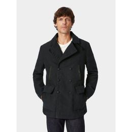 Hannes Roether Herrenjacke Doppelreiher M Schwarz