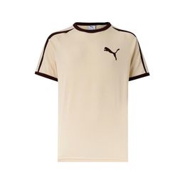 Puma Shirt 'T7 Big Cat Ringer' male Beige size XXL