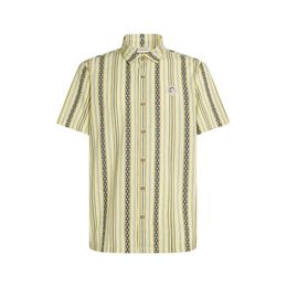 O`Neill O'neill Button Up Shirt 'O'riginals Jacquard' male Yellow size XXL