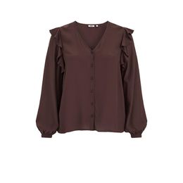 WE Fashion Blouse female Brown size 44