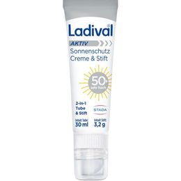 STADA Ladival Aktiv Sonnenschutz Creme & Stift Lsf 50+ 30 ml