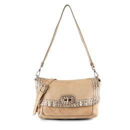 Campomaggi Shoulder Bag 'Orchidea' female Beige size One Size