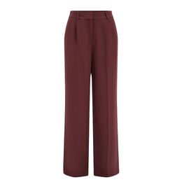 WE Fashion Hose Damen Gr&ouml;&szlig;e 44 dunkelrot