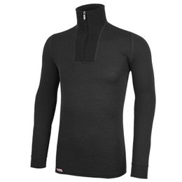 Woolpower Turtleneck 200 Rollkragen Shirt schwarz, Gr&ouml;&szlig;e XL