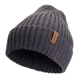 Woolpower Beanie Rib grau
