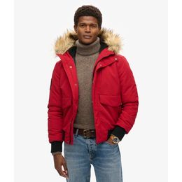 Superdry Herren Everest Bomberjacke Rot - Gr&ouml;&szlig;e: L 1020202000449OIB003