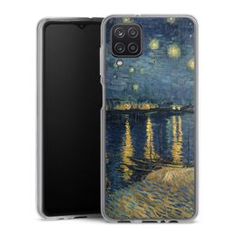 DeinDesign Galaxy A12 Handy Silikon H&uuml;lle Case transparent Handyh&uuml;lle Kunst Painting Silikon Case