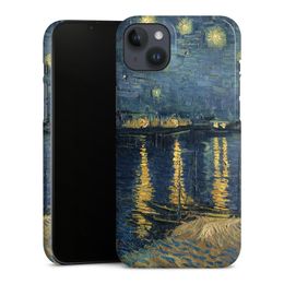 DeinDesign iPhone 14 Plus Handy Premium Case Smartphone Handyh&uuml;lle Schutzh&uuml;lle gl&auml;nzend Kunst Painting Premium Case